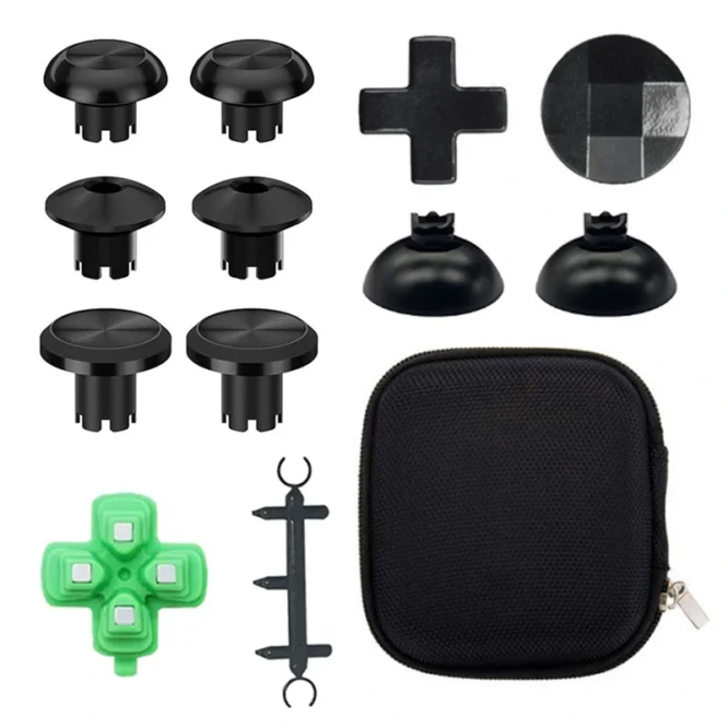 Original PS5 Edge Controller Metal Joystick Cap & Joystick&Handle cross ...