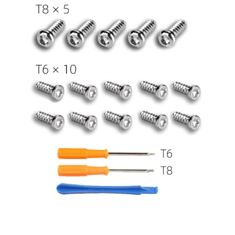 OEM Torx Security Screws Set For XBOX Series S/X Controller T6 T8 ...